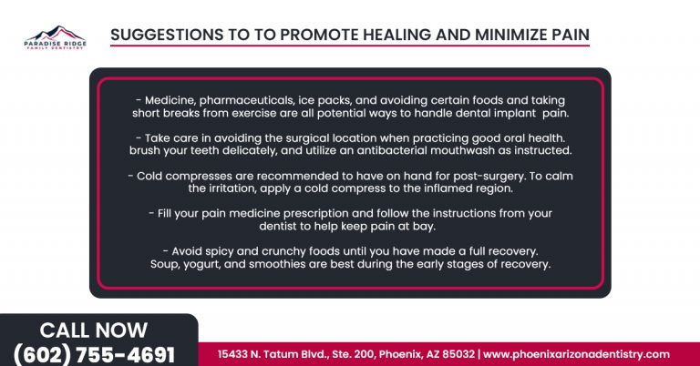 How to Relieve Pain after Dental Implant Procedure